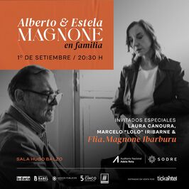 Alberto y Estela Magnone en Familia - Cartelera